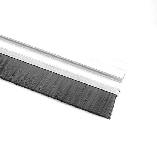 Strip Industrial Linear Brushes Aluminium Seal Brush - Brushcustom